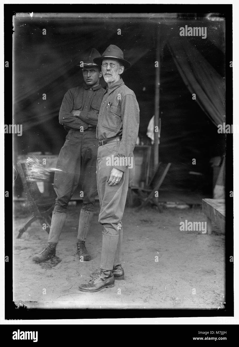Colonel William E. Harvey of the National Guard of D.C., depicted in an ...