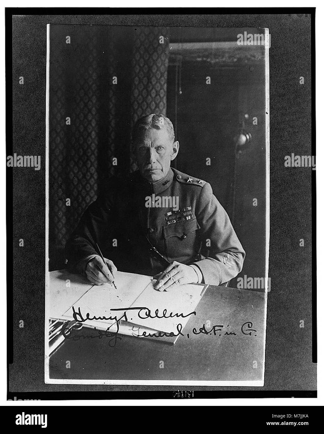 General henry t allen hi-res stock photography and images - Alamy