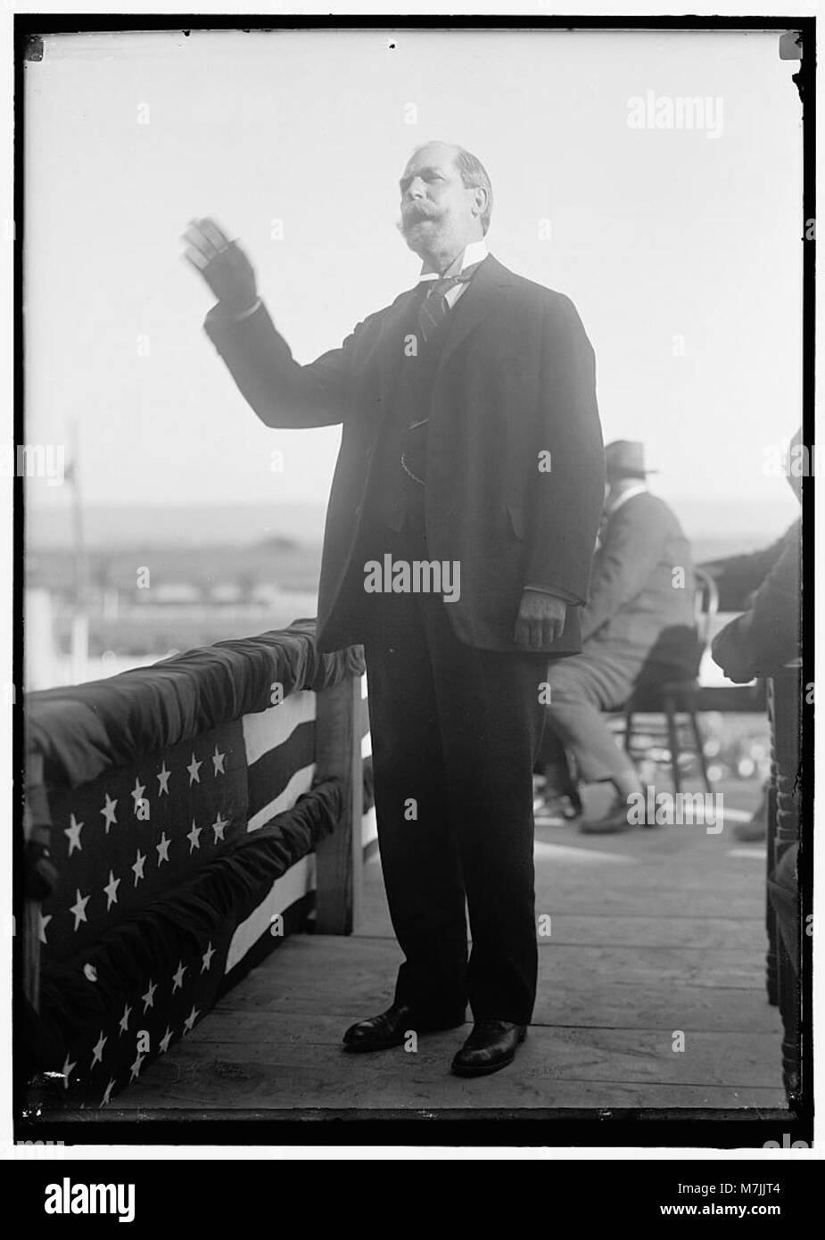 A portrait of Charles Evans Hughes, who served as Governor of New York ...
