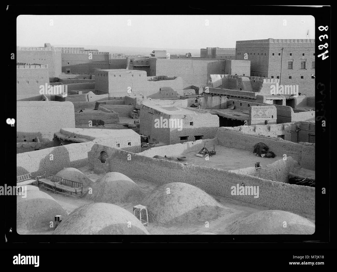 A photograph showing the ancient city of Arbela (modern Erbil) in Iraq ...
