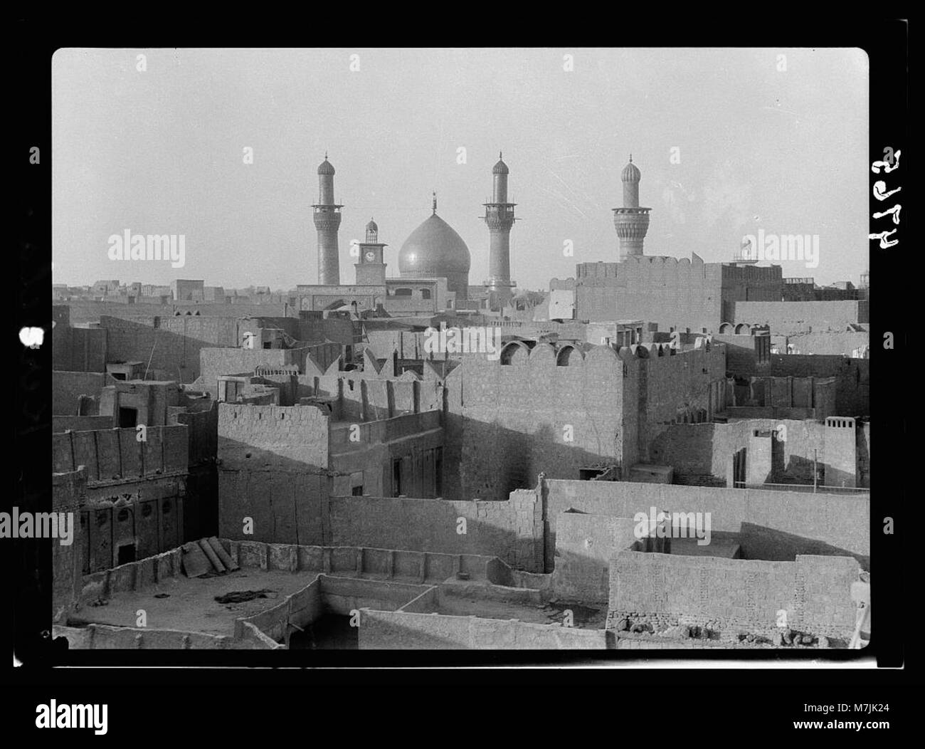 A photograph of Kerbela, Iraq, showing its significance as the second ...