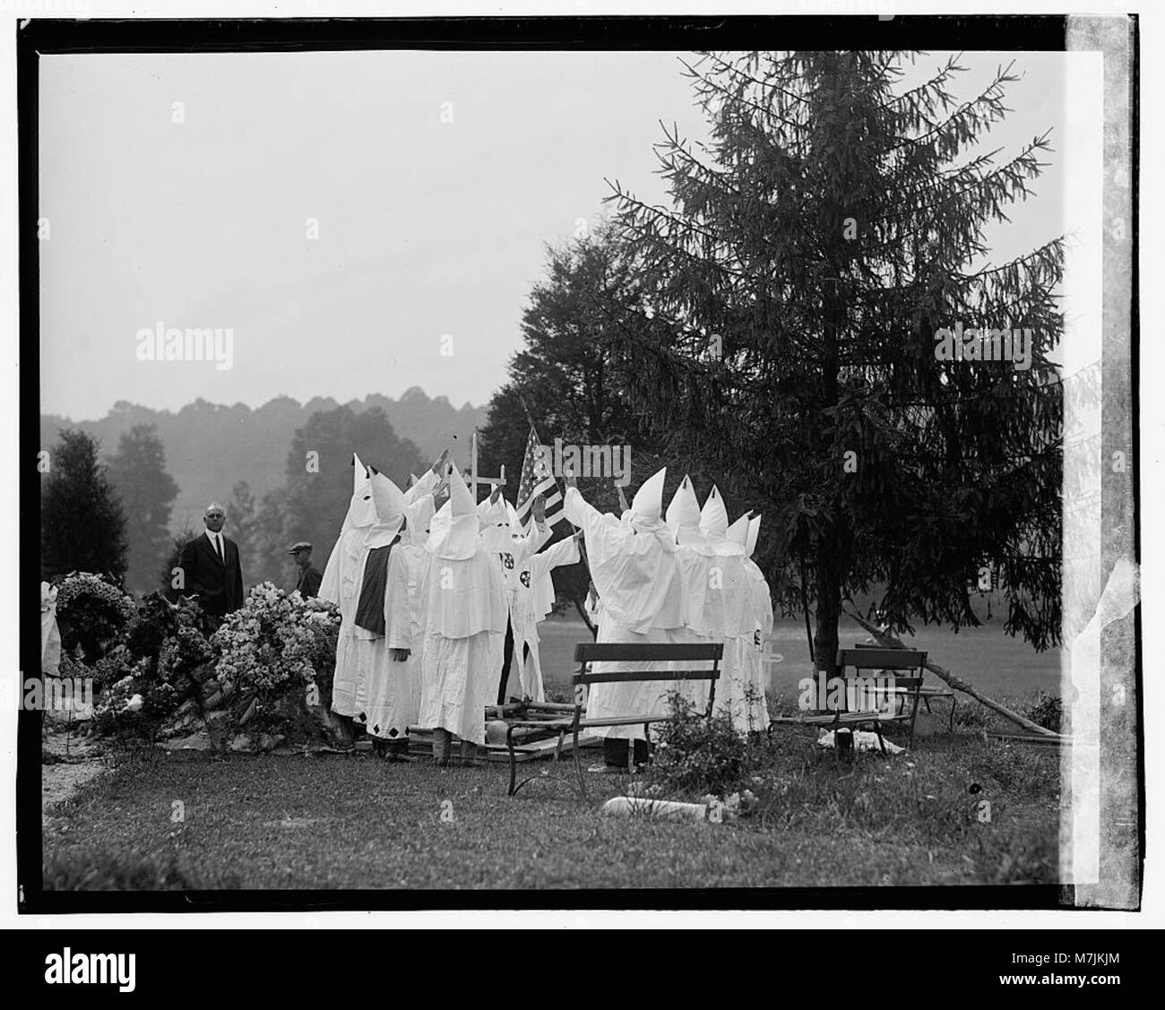 A historical image depicting a funeral procession associated with the ...