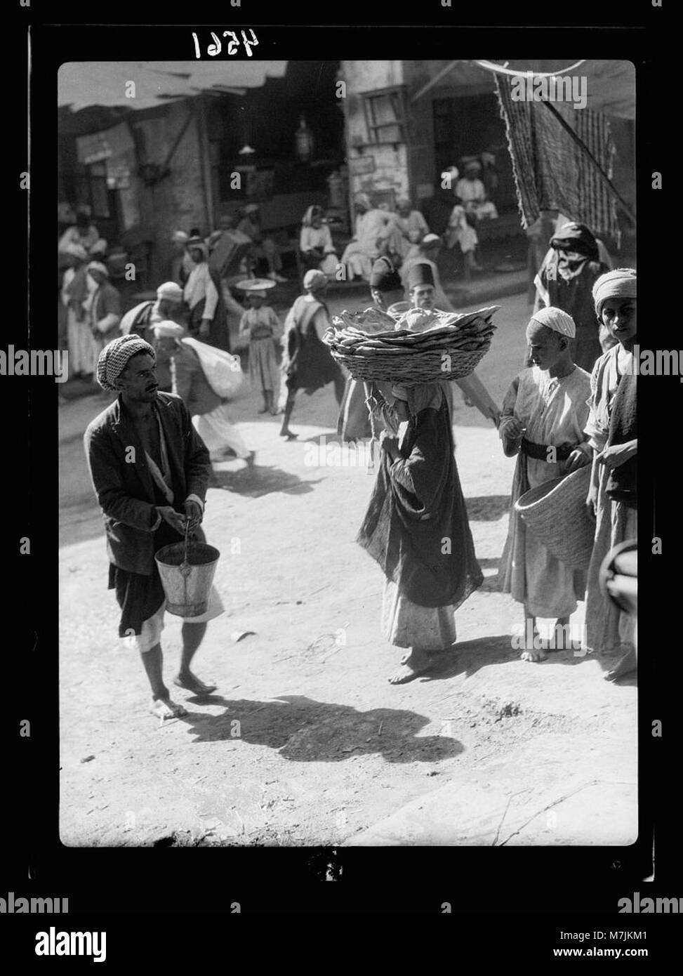 Street scene from bustling Black and White Stock Photos & Images - Alamy