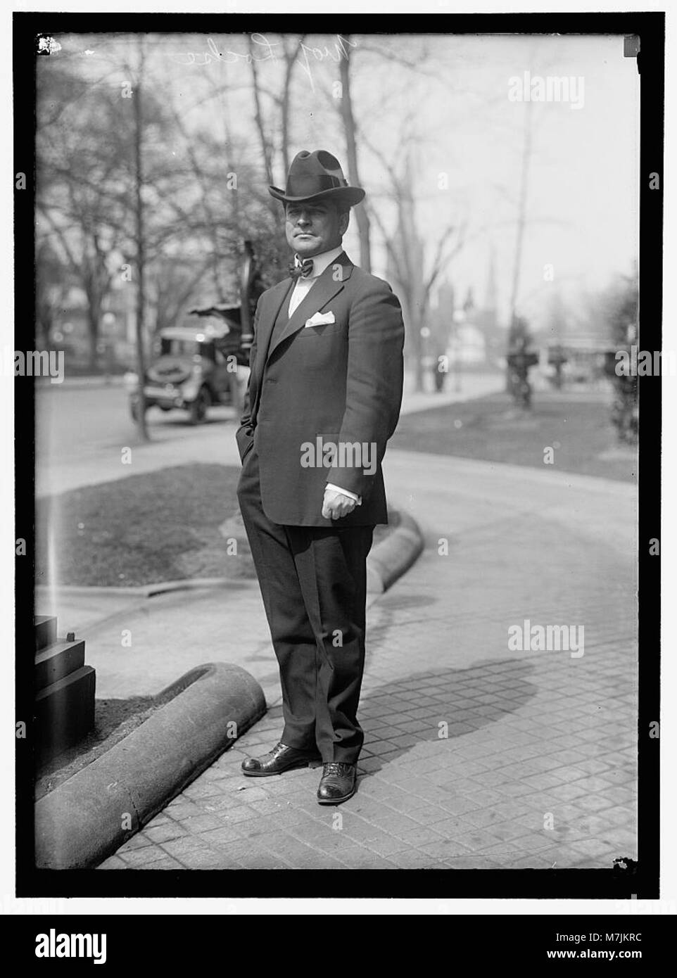 A portrait of Major Victor M. Locke, also known as the 'Chief of the ...