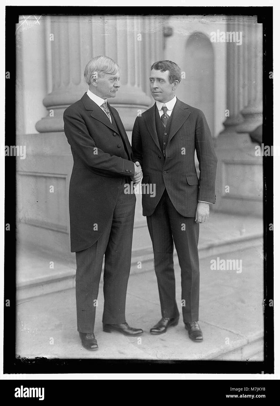 This photograph shows Thomas Riley Marshall, Governor of Indiana and ...