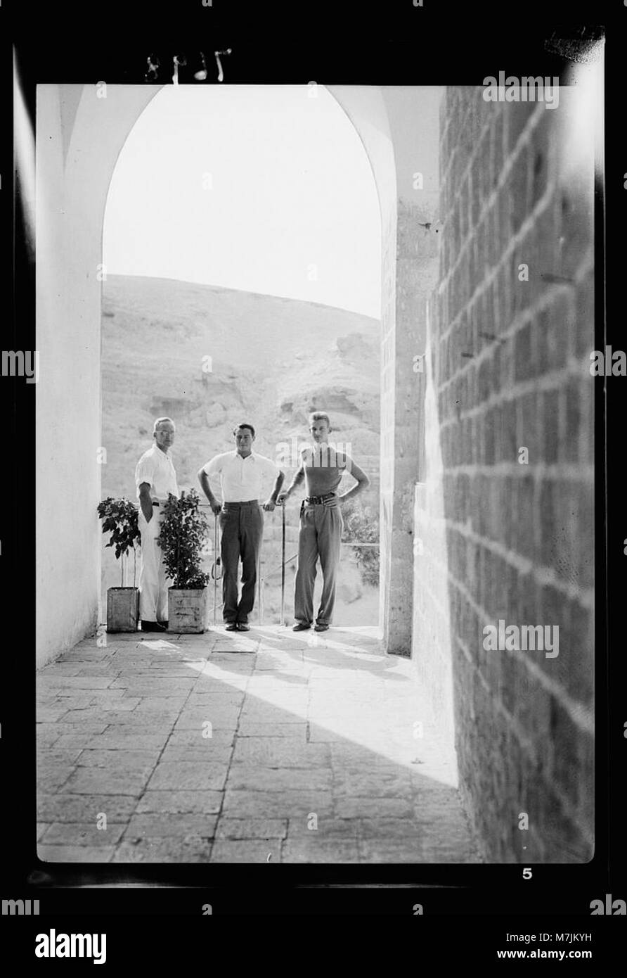 Mar Saba. Doorman, Simon & Wilson LOC matpc.17050 Stock Photo - Alamy