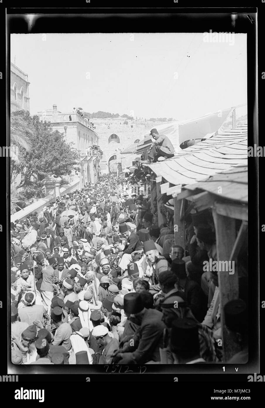 Photograph taken at Neby Mousa, also known as Nebi Musa, a religious ...