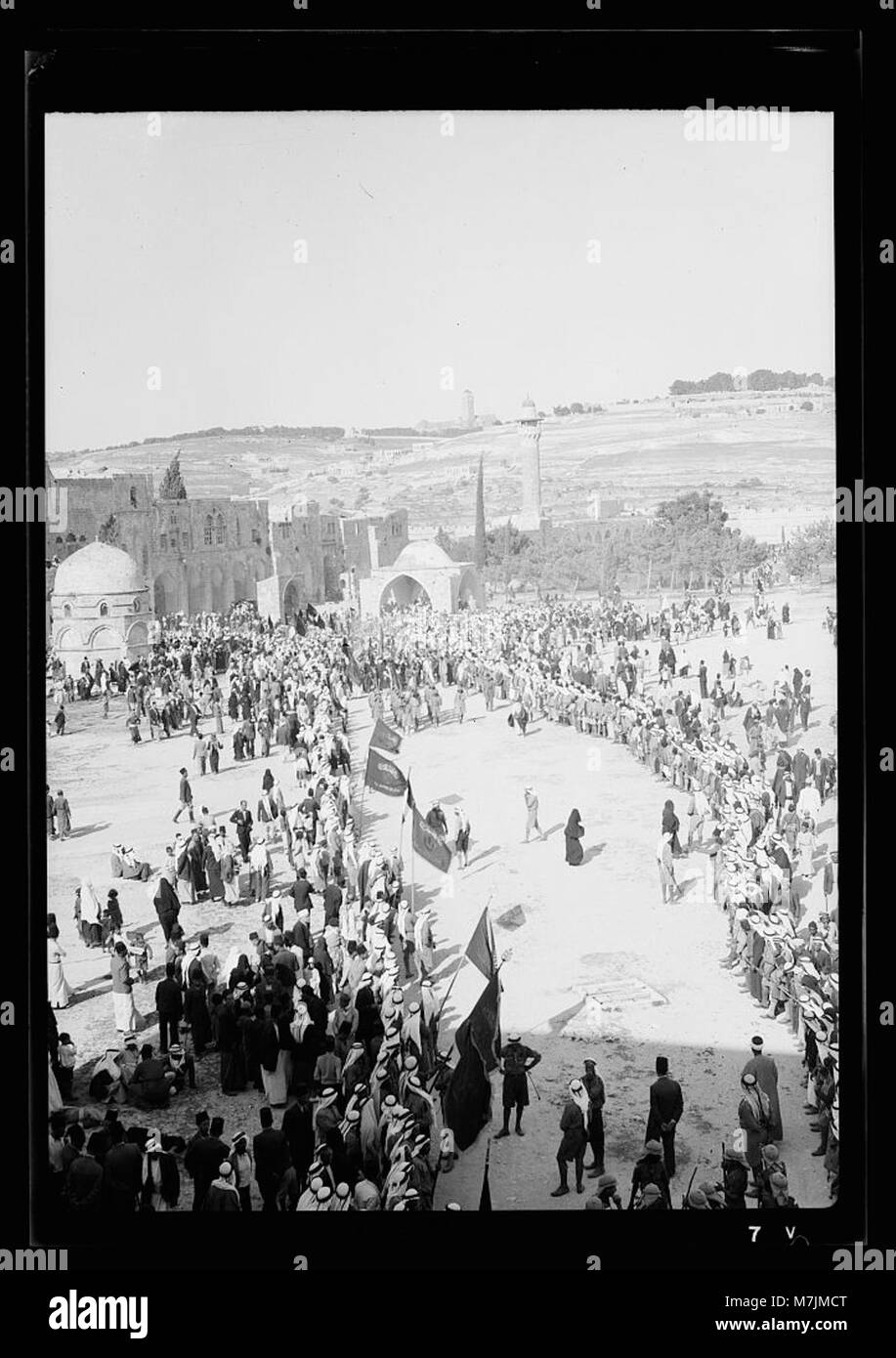 Neby Mousa (i.e., Nebi Musa), 1937; at shrine and J'lem. (i.e ...