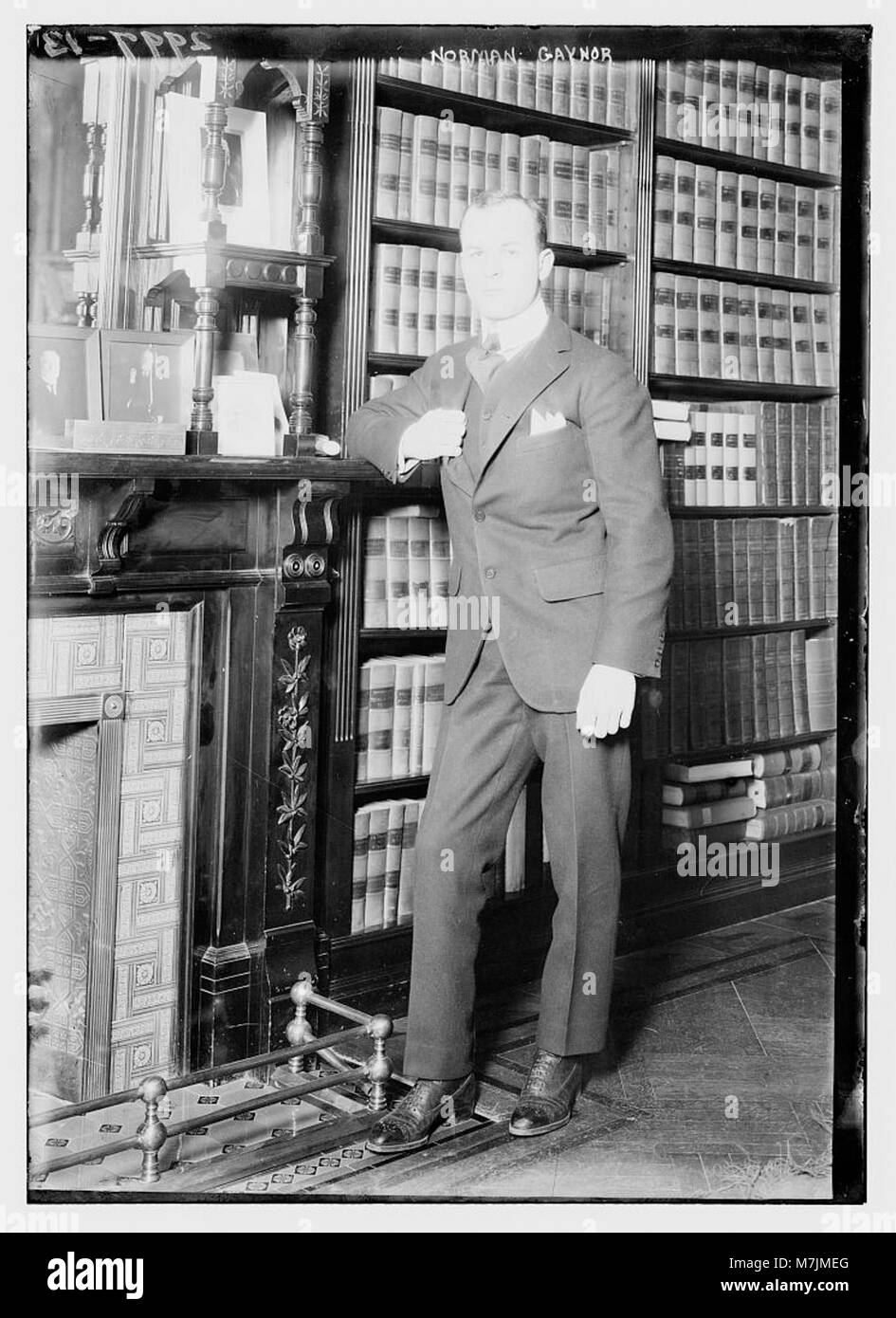 A formal portrait of Norman Gaynor, capturing his professional presence ...