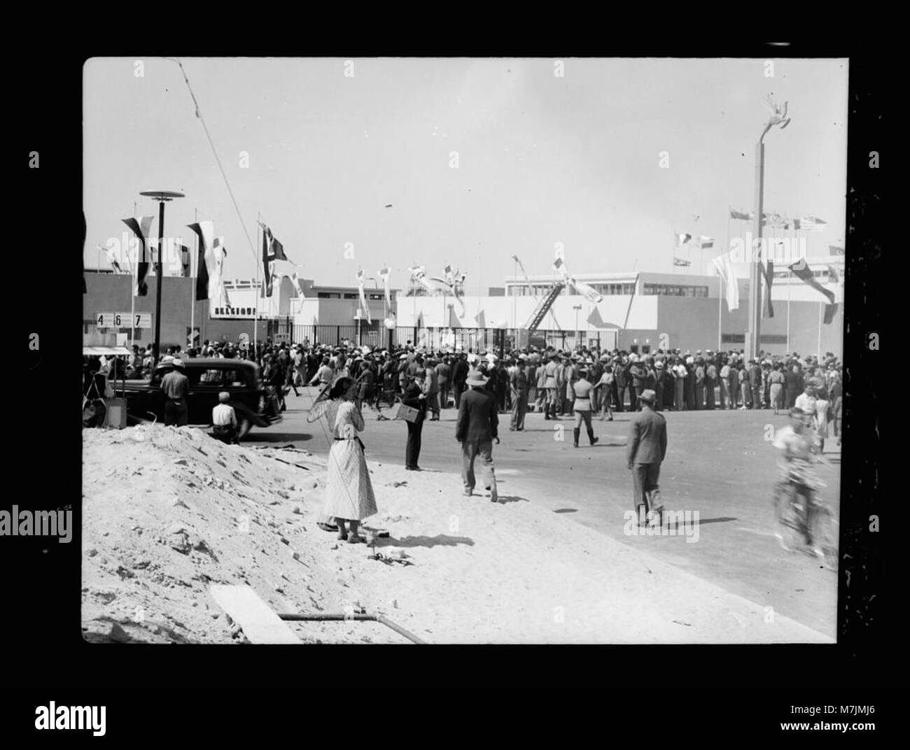 The Levant Fair in Tel Aviv opened on April 30, 1936, showcasing a wide ...
