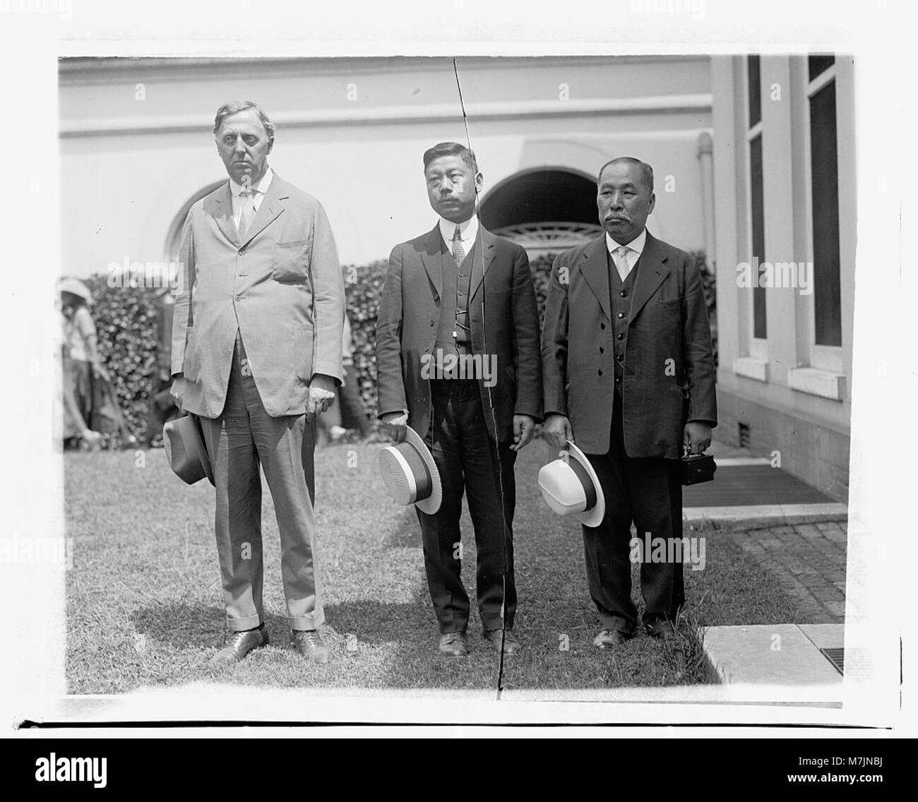 This image features Rev. K. Imai and Rev. Hy Shibata, two religious ...