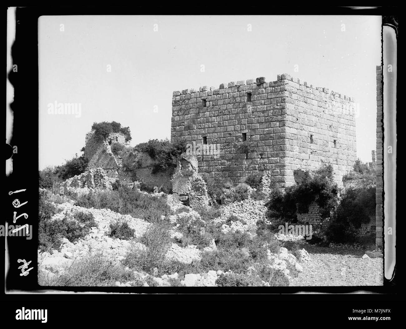 Sahyun Castle, believed to house the tower of Saladin, located in Syria ...