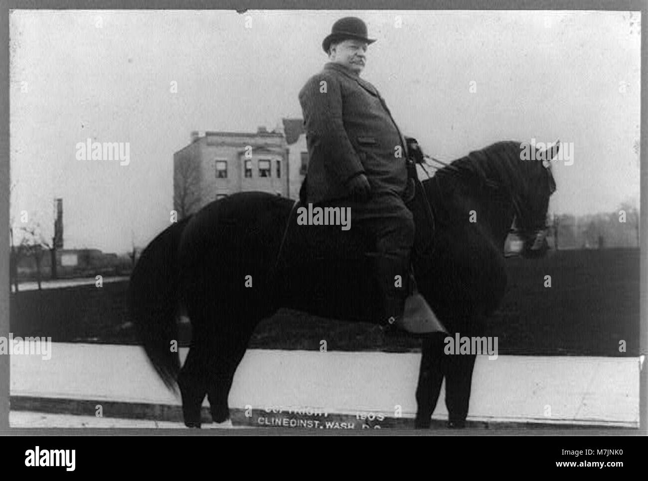 A historical photograph of Secretary William Howard Taft, capturing his ...