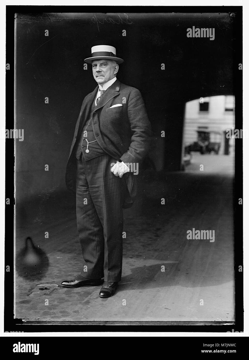 A portrait of William Graves Sharp, U.S. Ambassador to France during ...