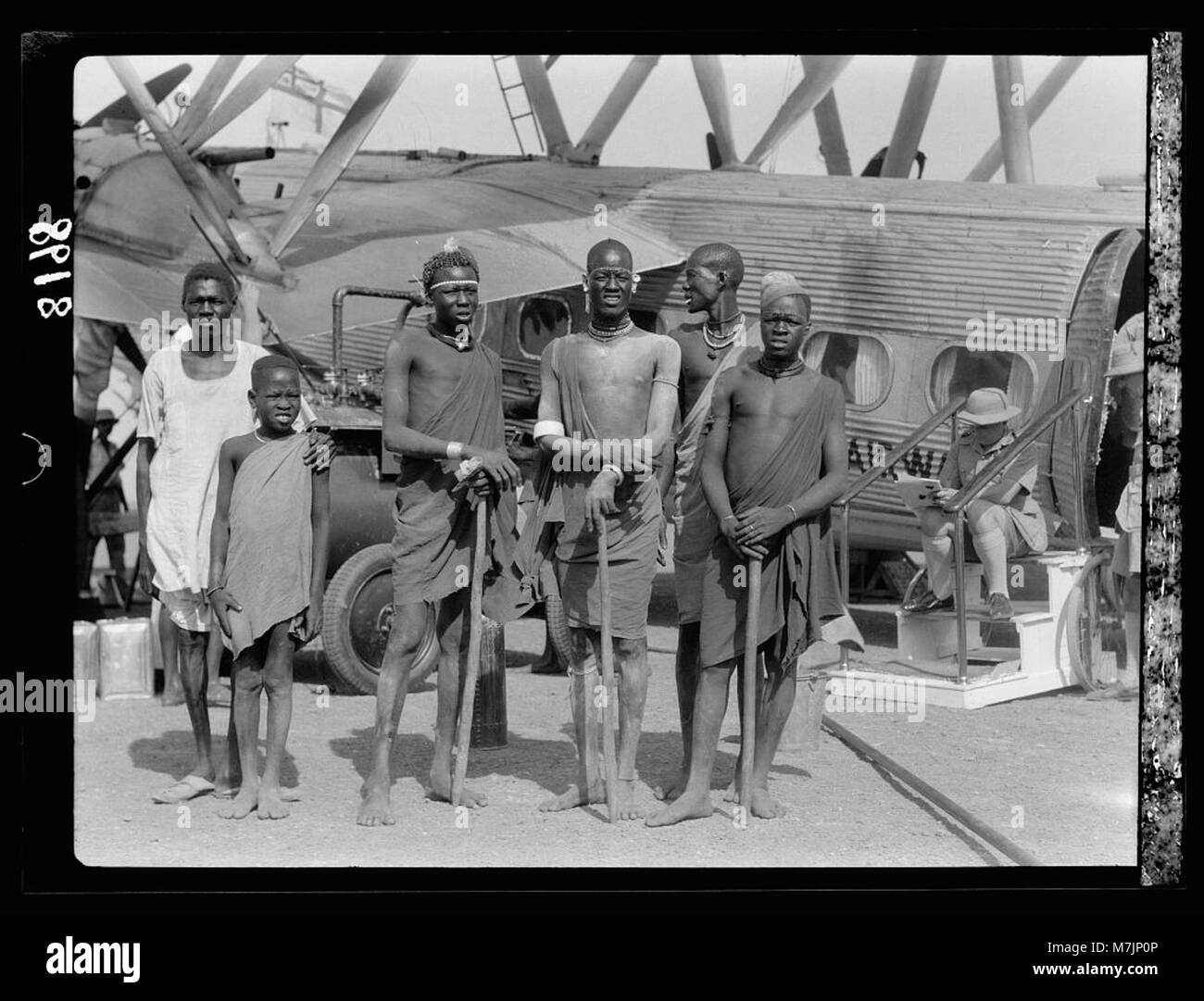 A photograph from Malakal, Sudan, showing the Shiluk people with a ...