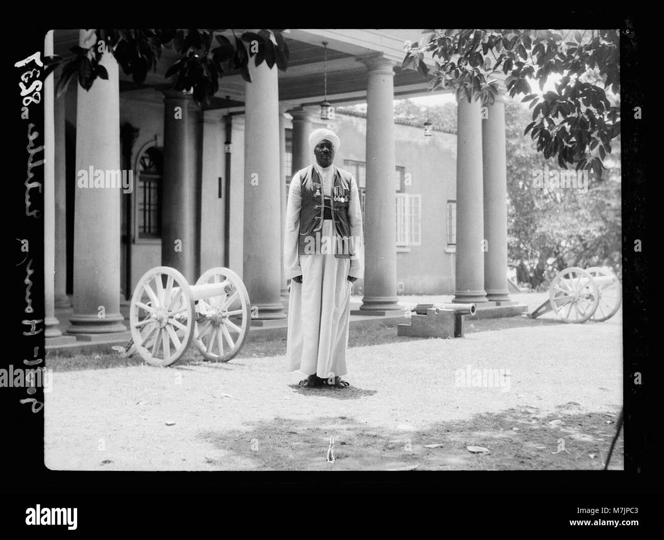 This image shows the Government House in Entebbe, Uganda, featuring the ...