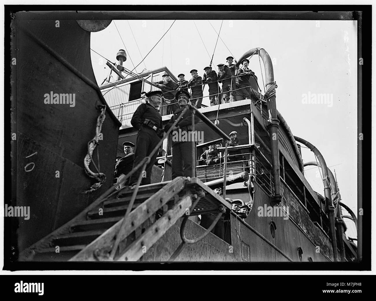 The German ship Eitel Friedrich is captured by the United States Navy ...