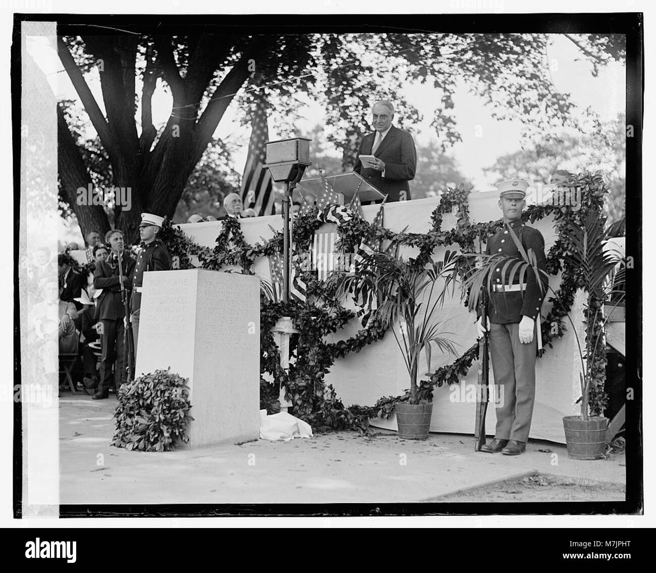 This image captures the unveiling of the Zero Milestone, a historical ...