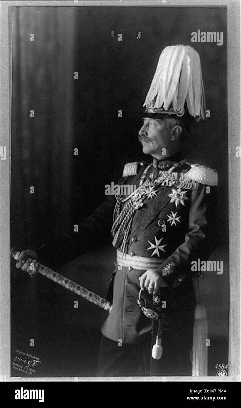 Wilhelm II, the German emperor, who ruled from 1888 to 1918, as ...