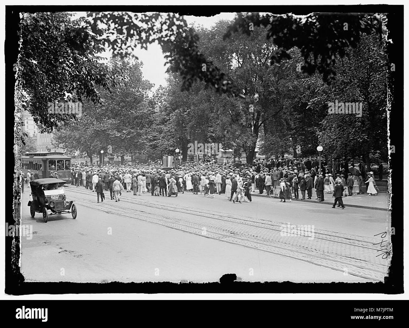 A photograph documenting the women’s suffrage movement, a pivotal ...