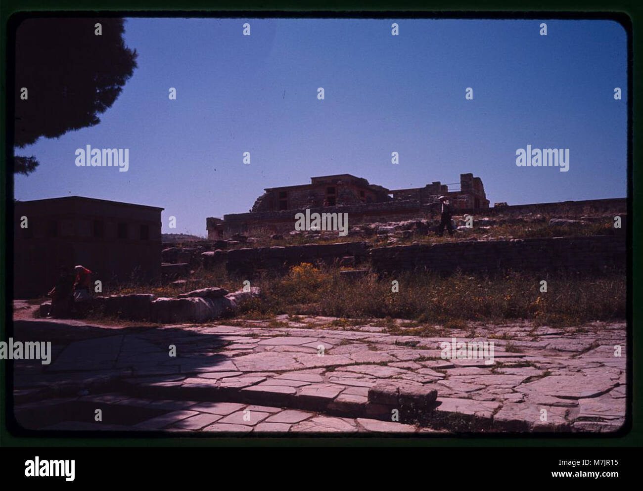 Knossos is an ancient archaeological site located on the island of ...