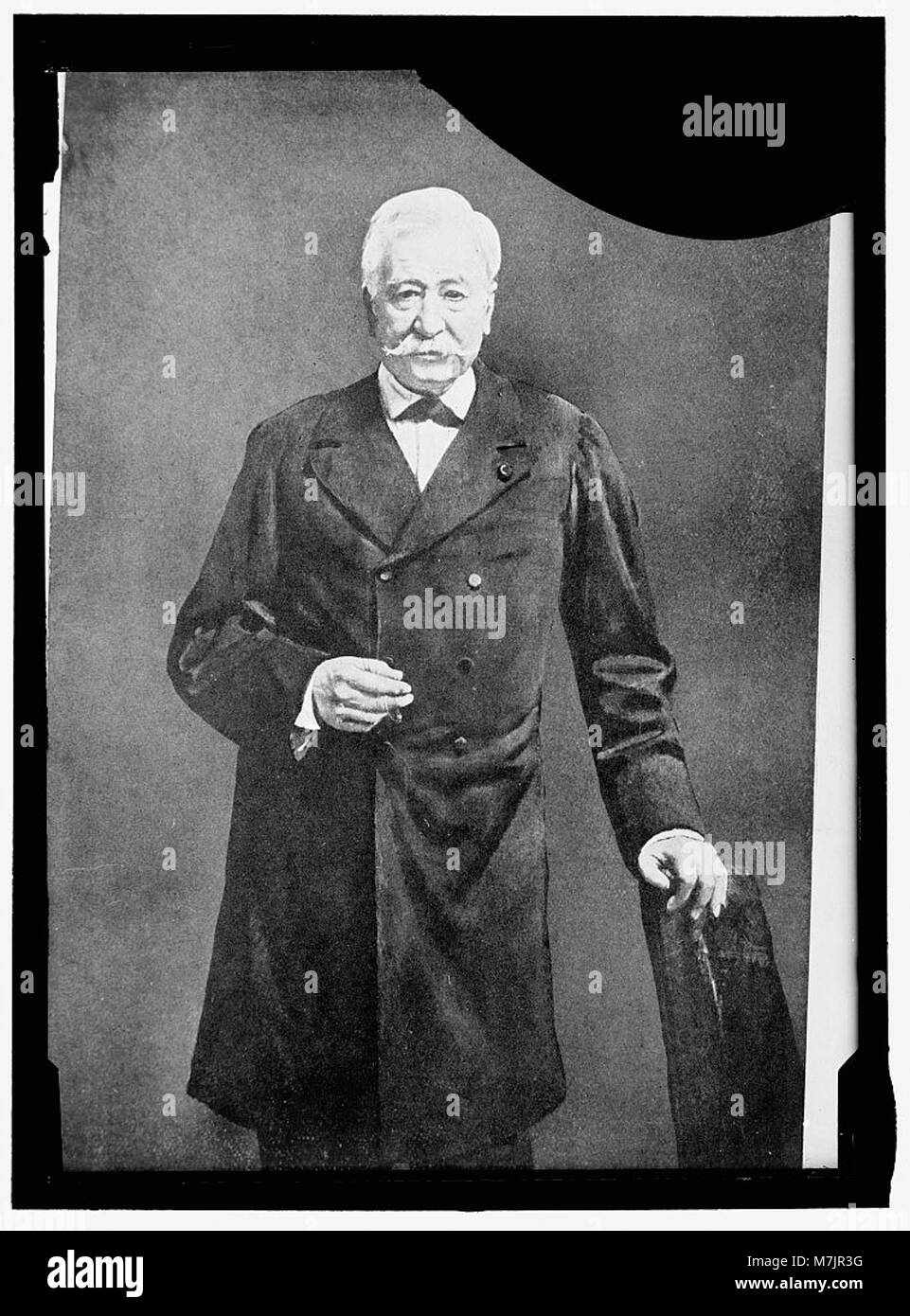 Portrait of Ferdinand de Lesseps, the French diplomat and engineer best ...