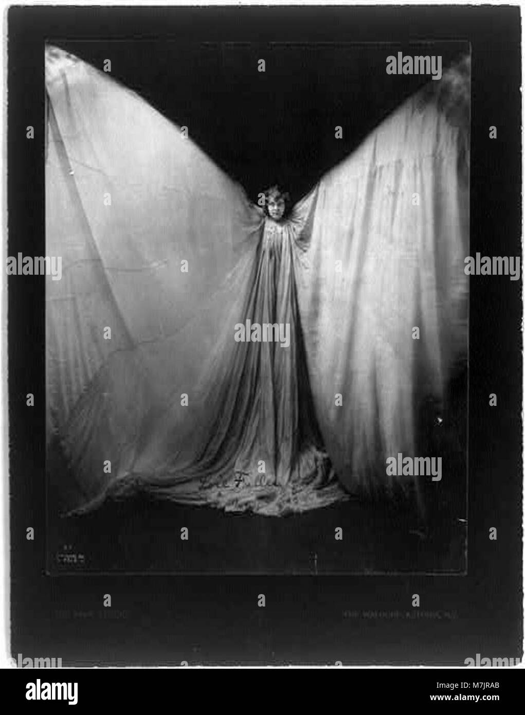 A portrait of Loie Fuller, an influential American dancer and ...