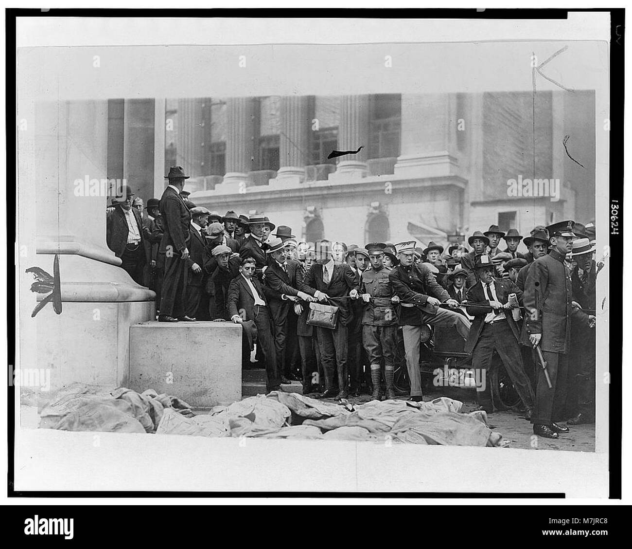 A tragic event on Wall Street, where an explosion caused numerous ...