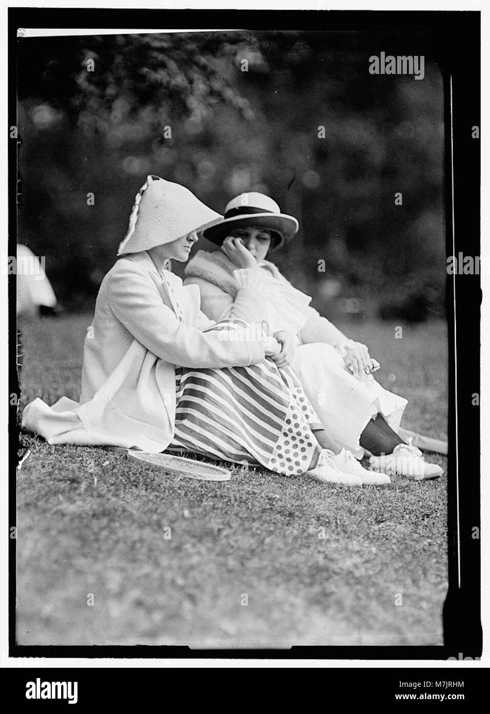 A portrait of Mrs. J. Upshur Morehead, captured in a formal setting ...