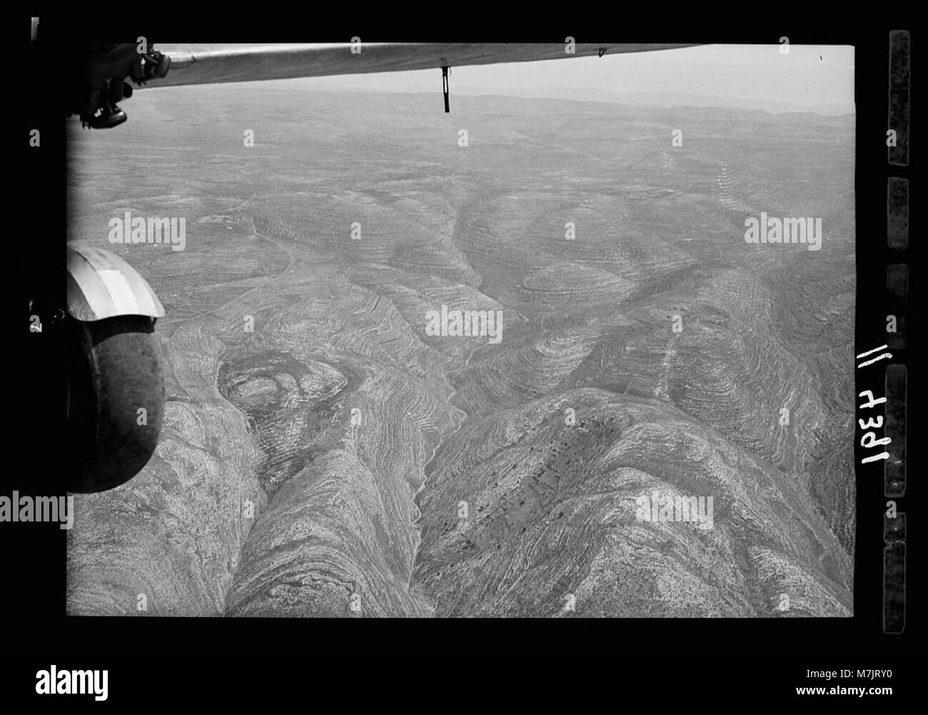 Aerial view of Bethlehem, showcasing the surrounding landscape ...
