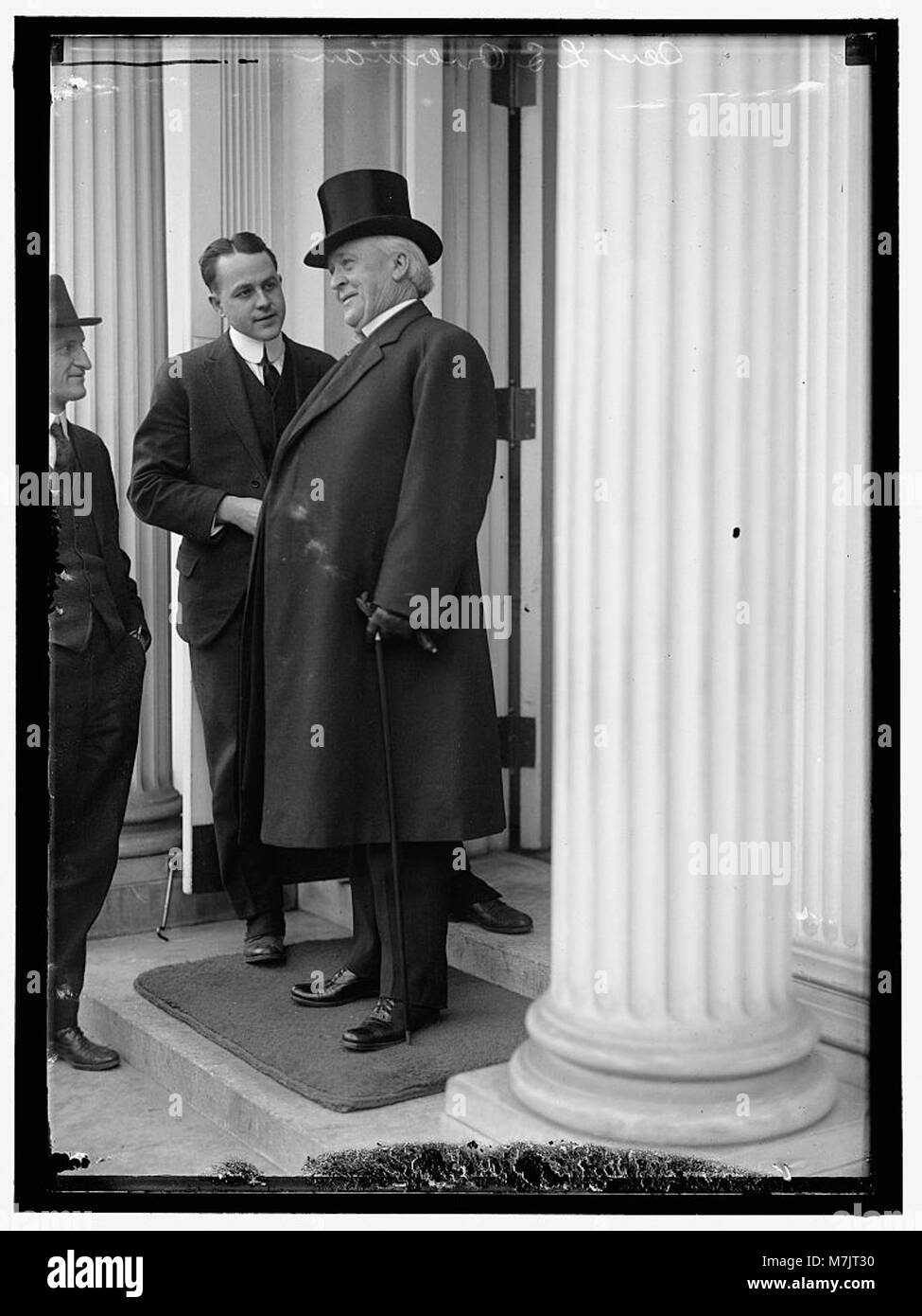This portrait depicts Lee Slater Overman, a U.S. Senator from North ...