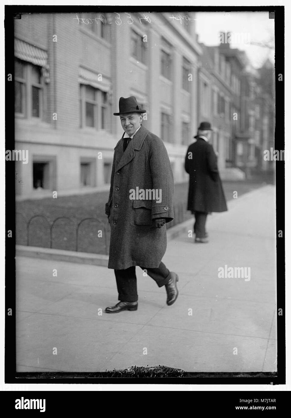 A formal photograph of Dr. Edward Ewing Pratt, Chief of the Bureau of ...