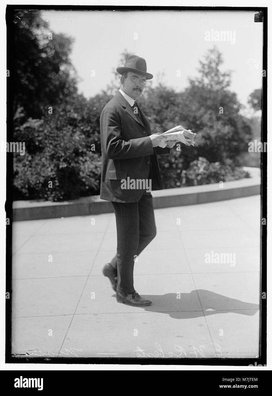 The image shows Ernest William Roberts, a U.S. Representative from ...