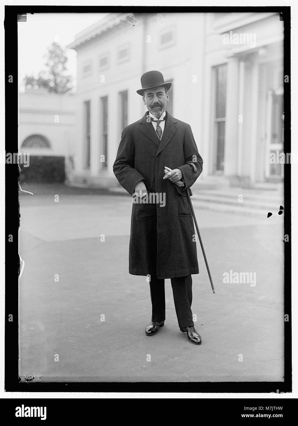A formal portrait of Gustav Scholle, capturing his dignified appearance ...