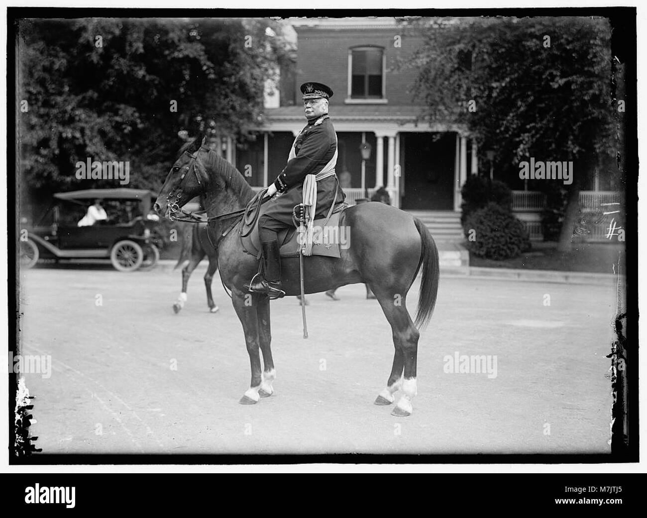 A portrait of Major General Hugh L. Scott, U.S. Army, who served as ...