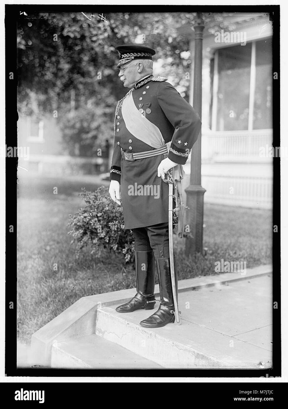 A portrait of Major General Hugh L. Scott, the Chief of Staff of the U ...