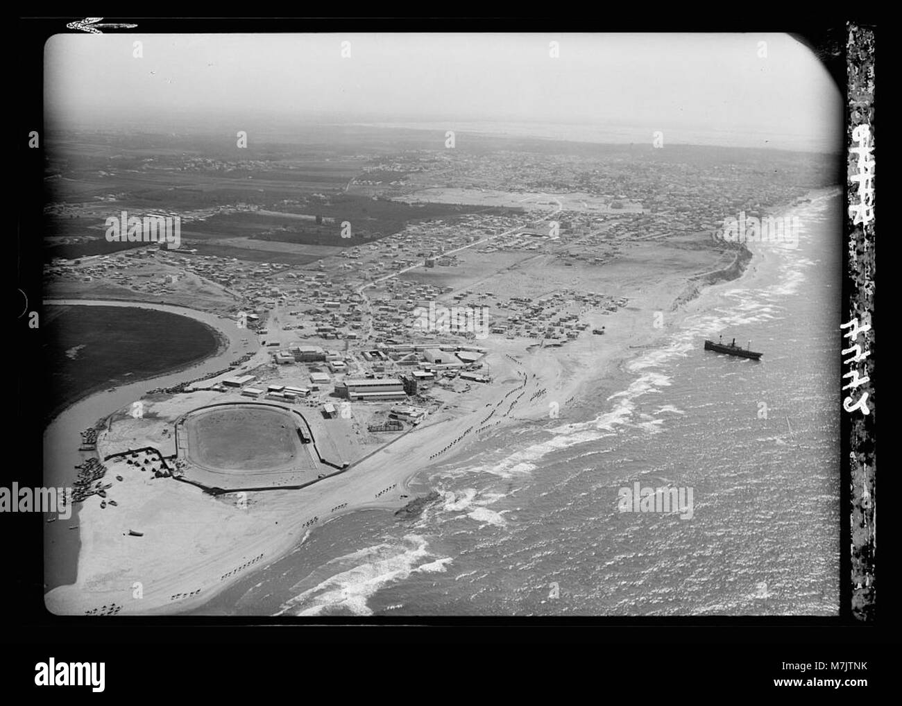Auji river levant fair jewish stadium the levant fair blds hi-res stock ...