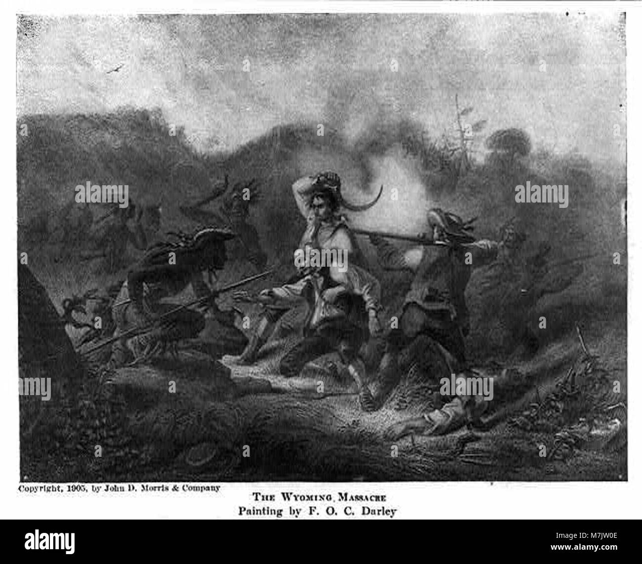 Native indian attack hi-res stock photography and images - Alamy