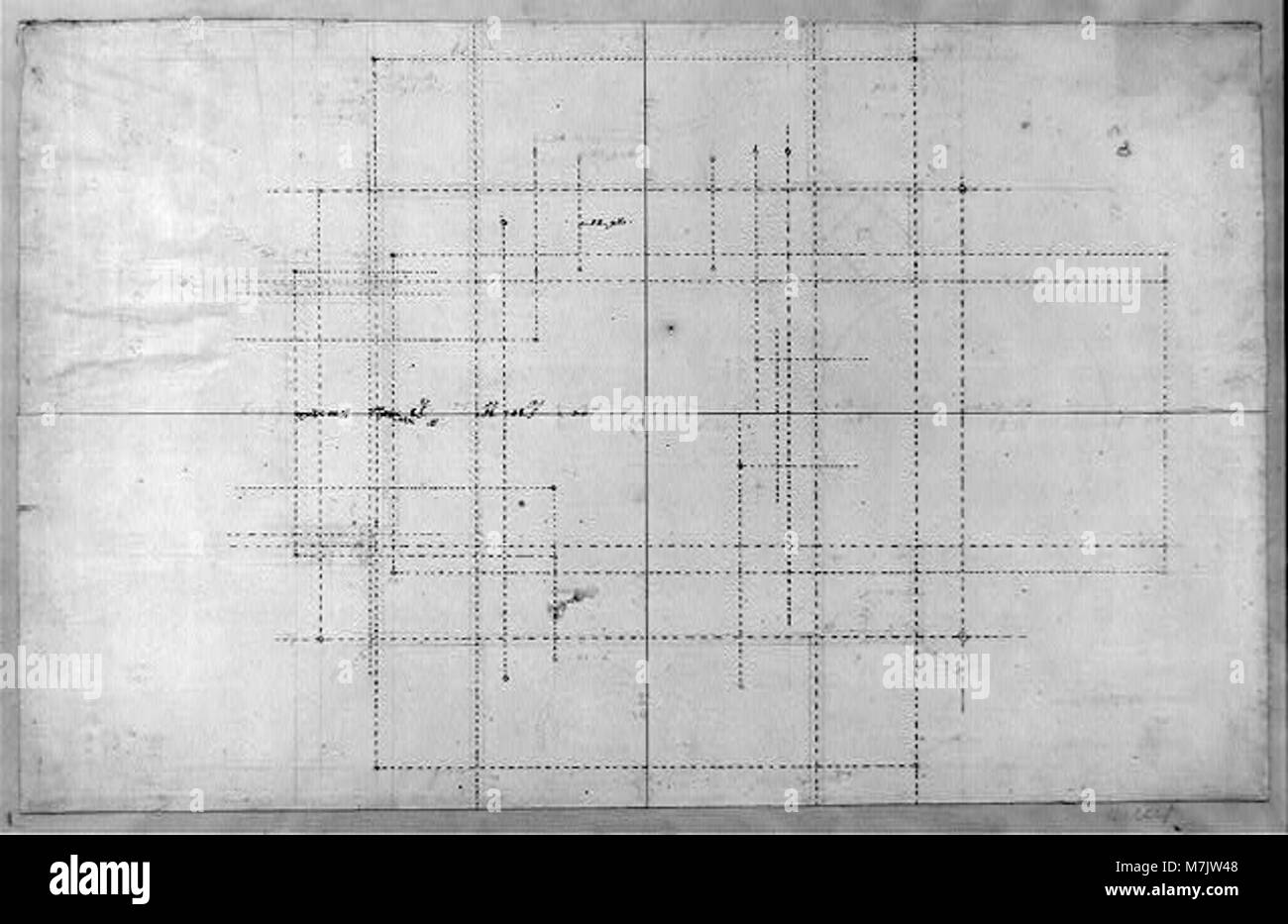 This image shows the foundation plan of the United States Capitol in ...