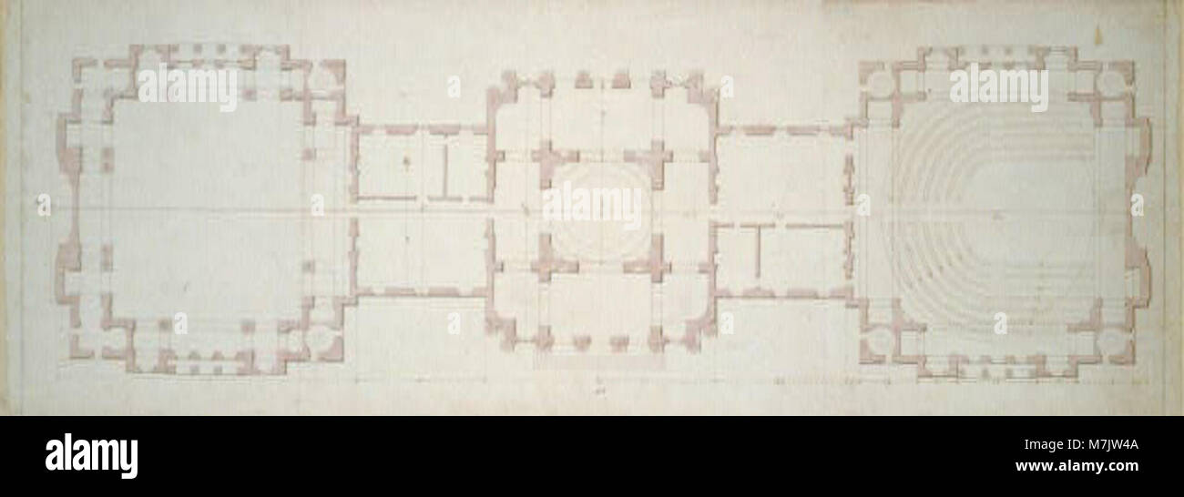 Detailed architectural diagram illustrating hi-res stock photography ...