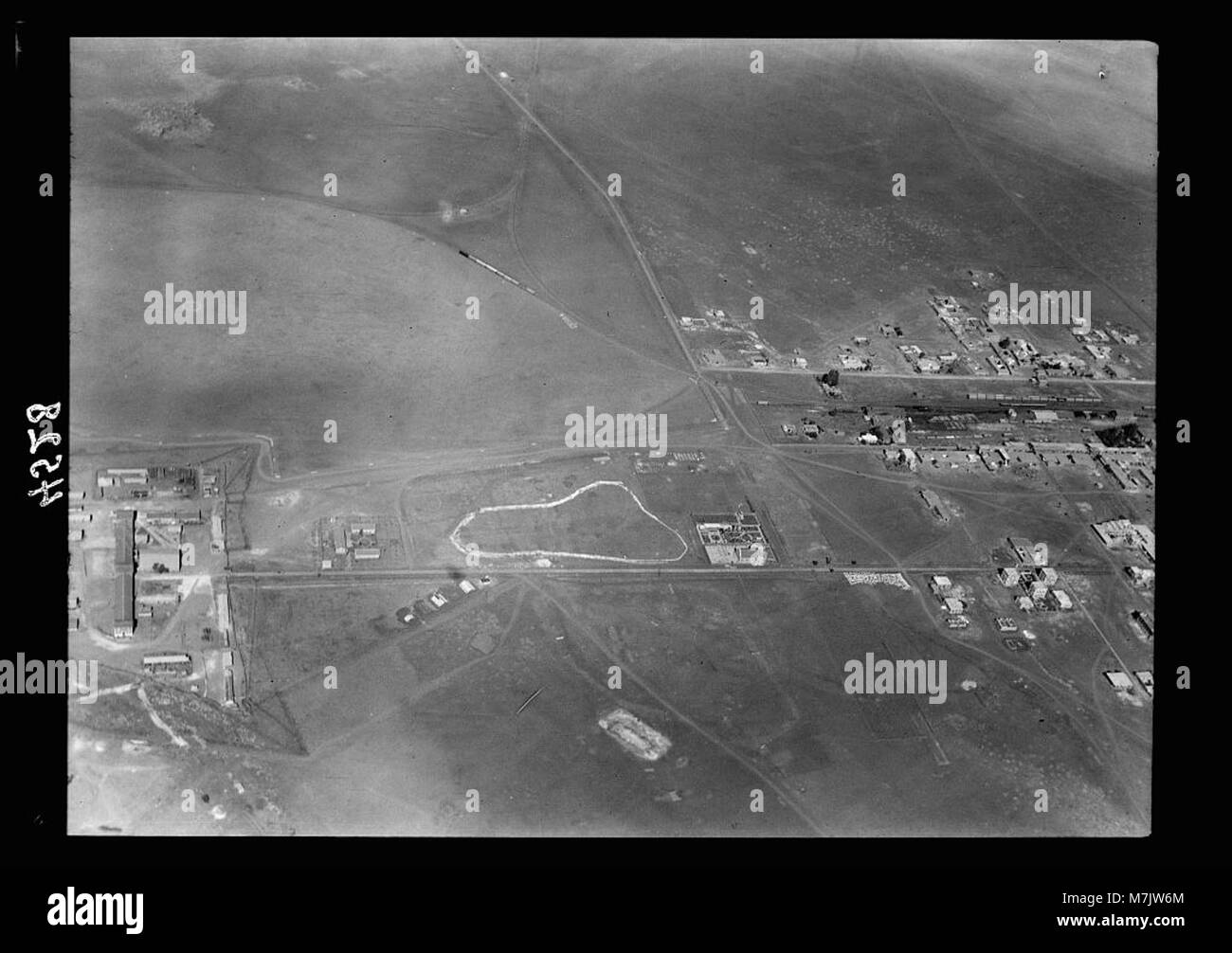 A view of villages in the Hauran region, also known as the Land of ...