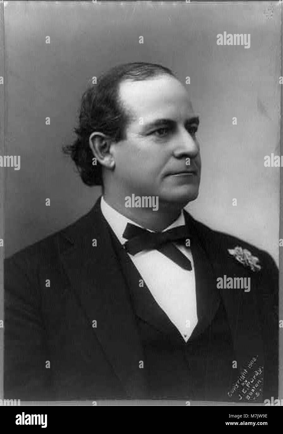 Portrait of William Jennings Bryan, a prominent U.S. politician and ...