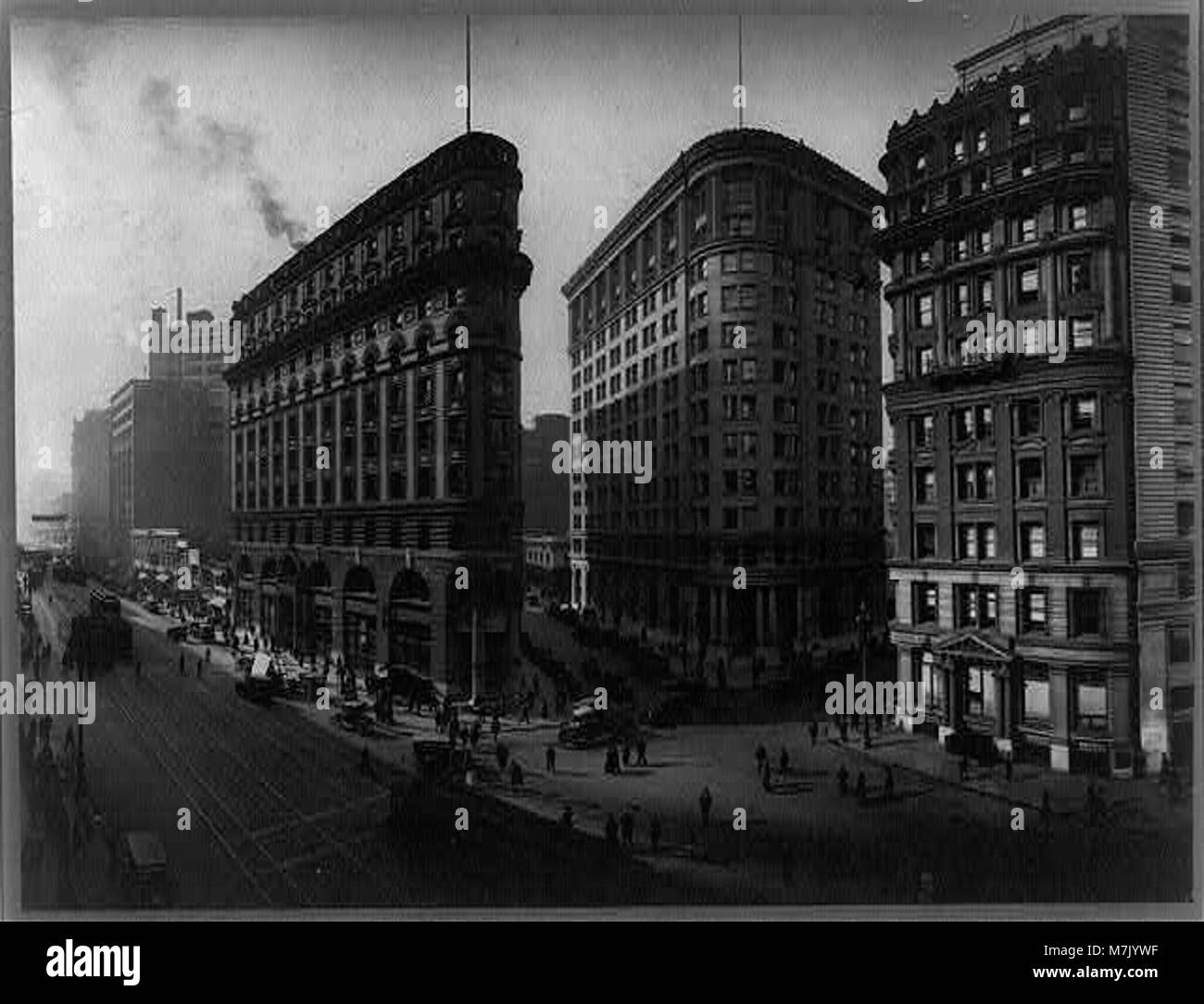 A photograph showcasing the Banking Center in San Francisco, California ...