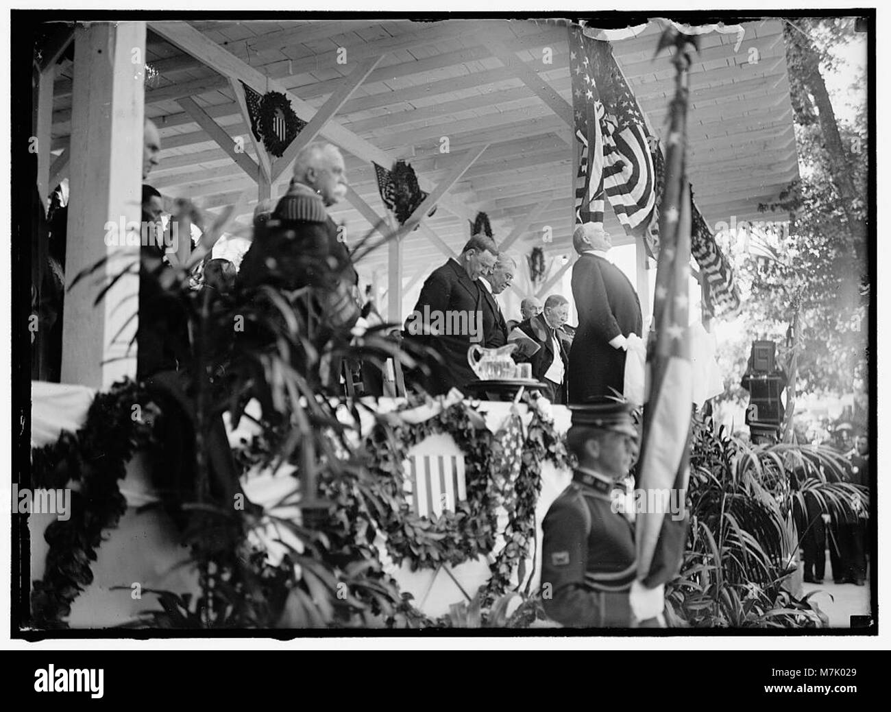 The unveiling of Commodore John Barry's statue on May 16, 1914 ...