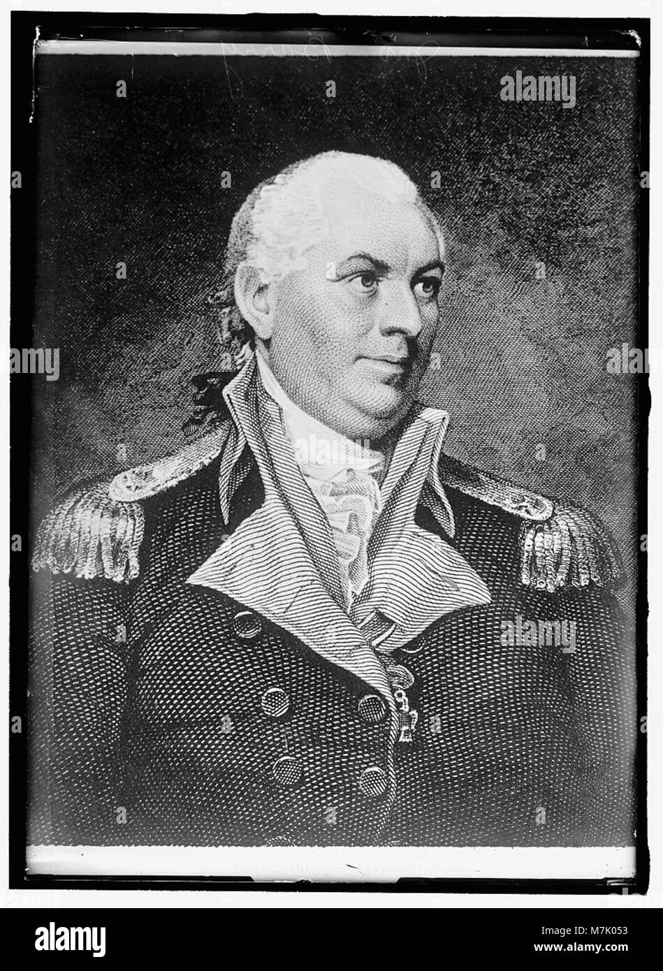 A portrait of Commodore John Barry, a key figure in the U.S. Navy ...