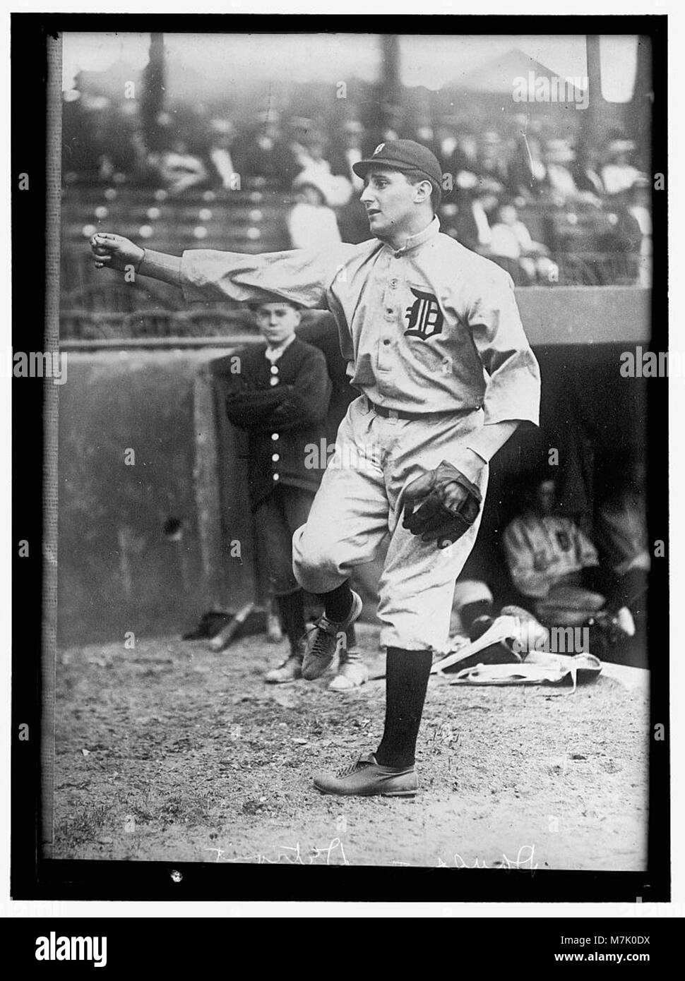Photograph of professional baseball players from the Detroit team, with ...