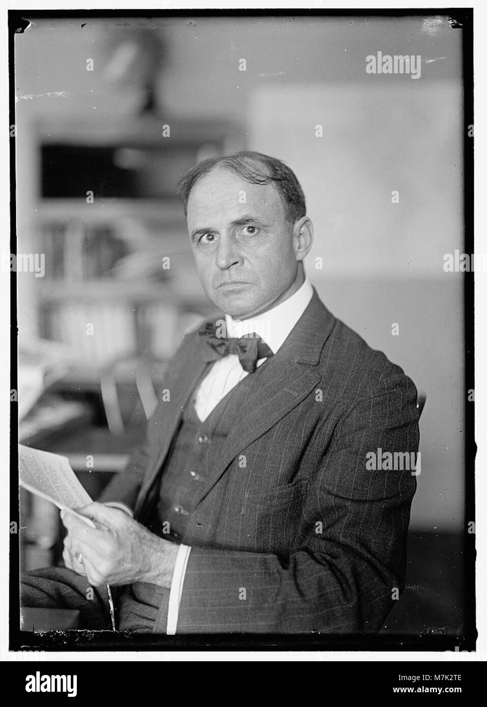 A formal portrait of Rear Admiral Mark Bristol, a senior officer in the ...