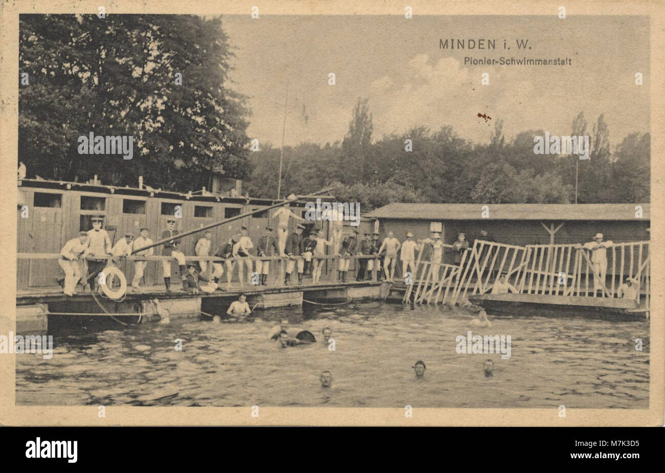 Early 1900s swimming pool hi-res stock photography and images - Alamy