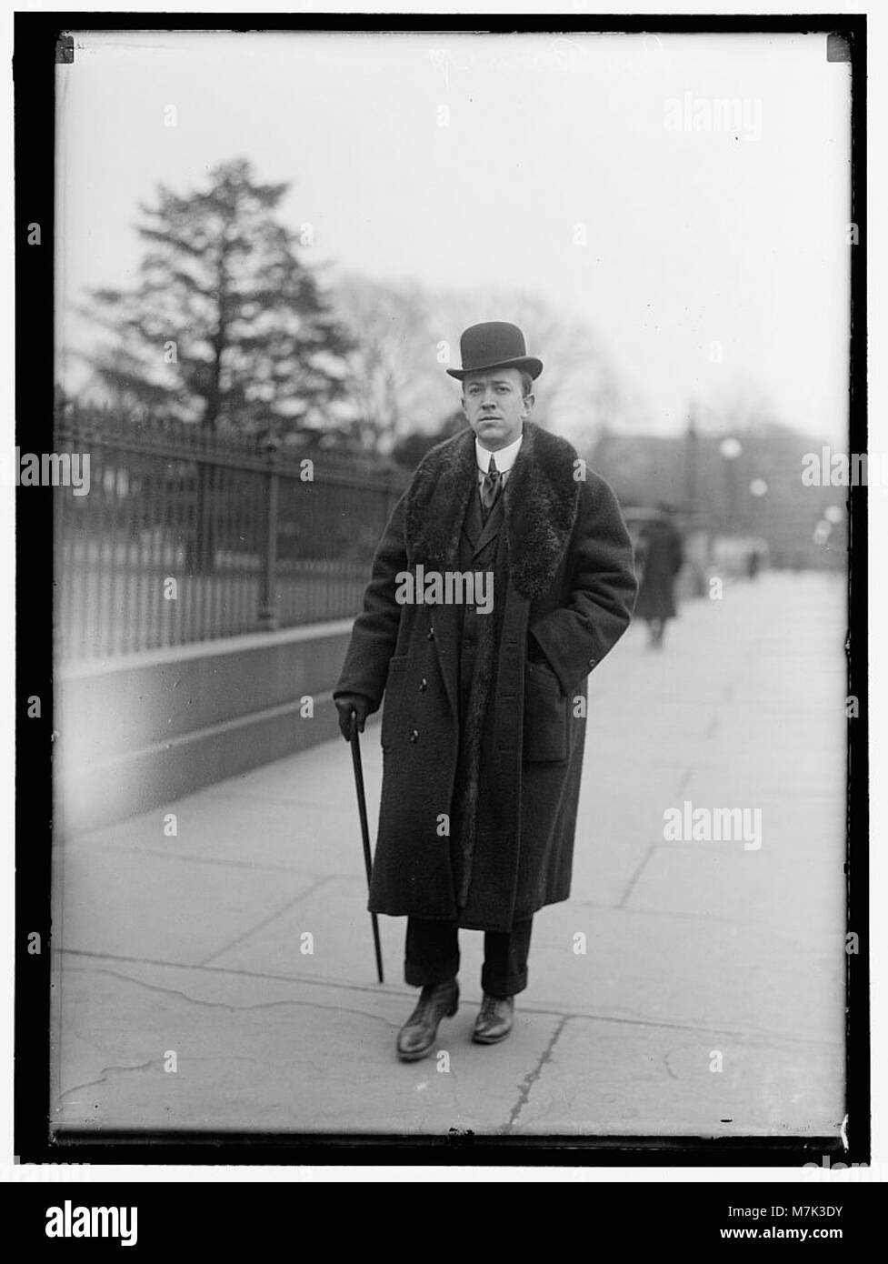 This image depicts George Burnap, a renowned landscape architect, known ...