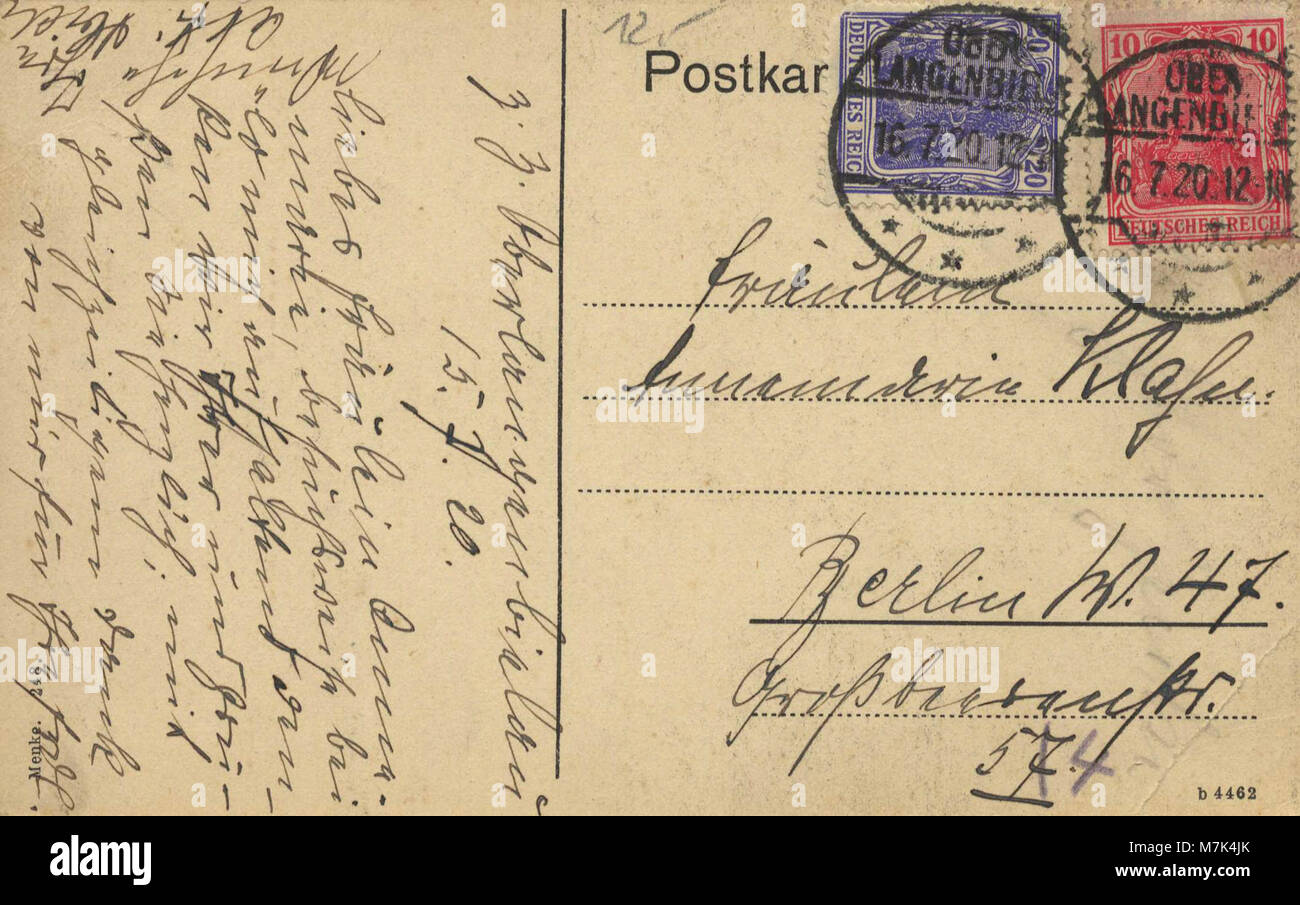 This historical postcard depicts the Bismarckturm on the Hohe Eule in ...